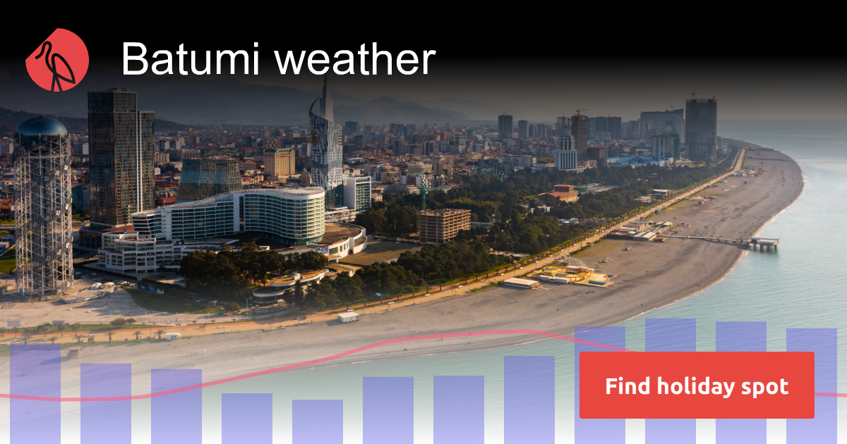 Batumi weather and climate in 2025 | Sunheron