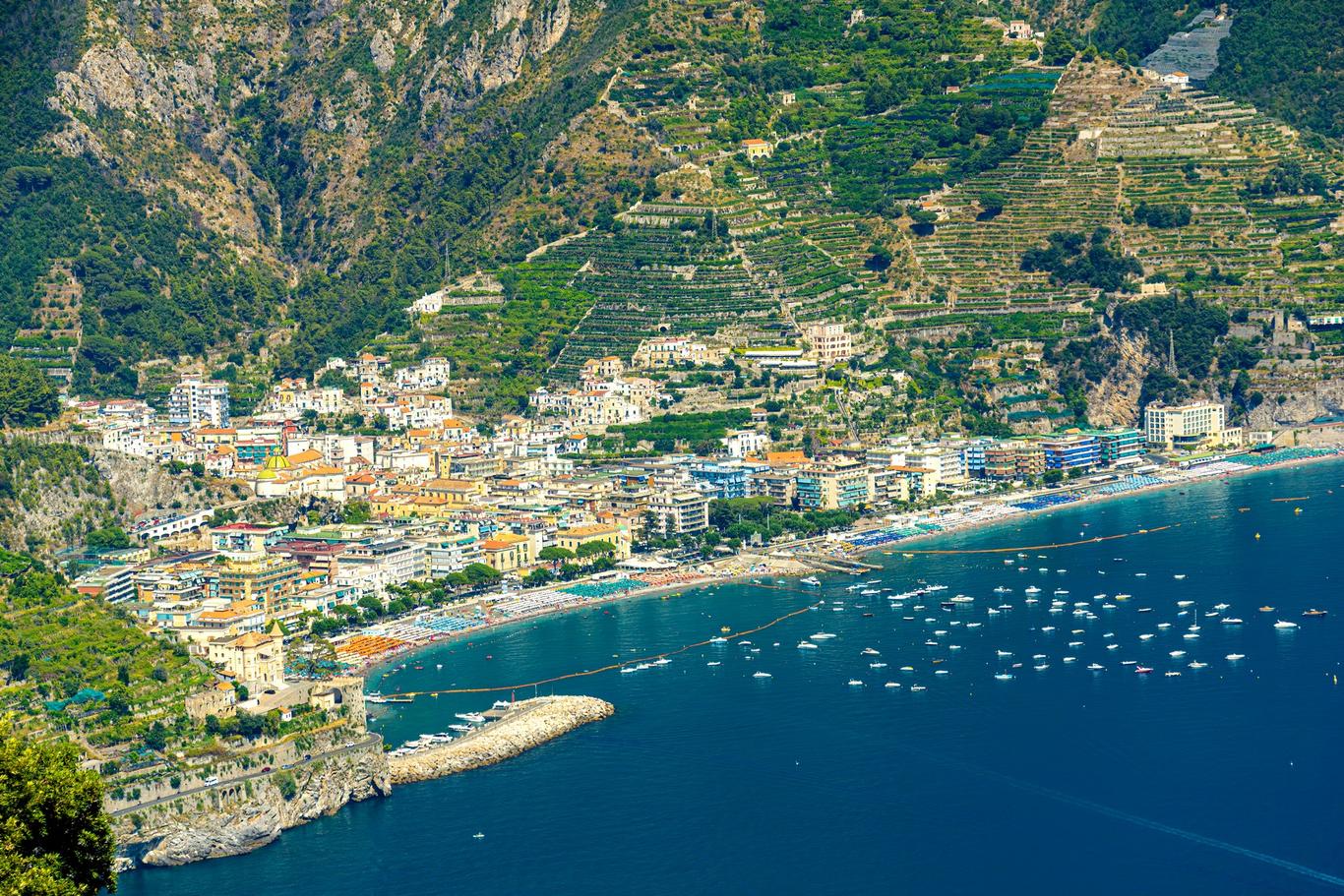 Maiori weather and climate | Sunheron